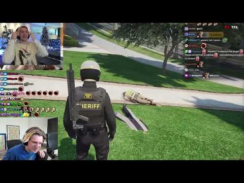 xQc reacts to Hilarious old RP clips