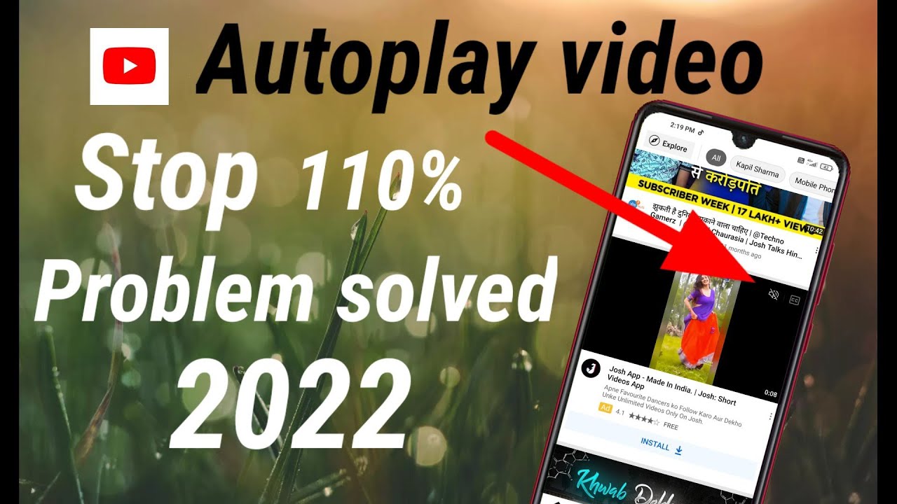 How To Stop Youtube All Autoplay video || Youtube Per Autoplay Video Ko ...