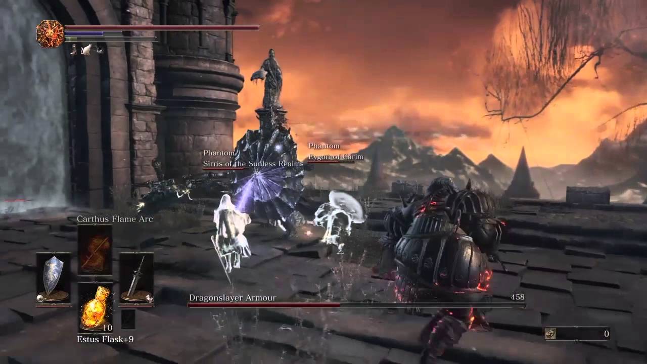 Ds3 Vs Dragon Slayer Armor Youtube
