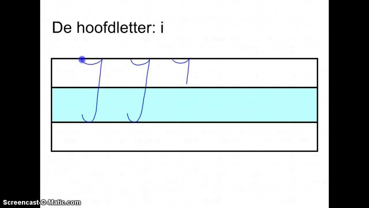 De hoofdletter i - YouTube