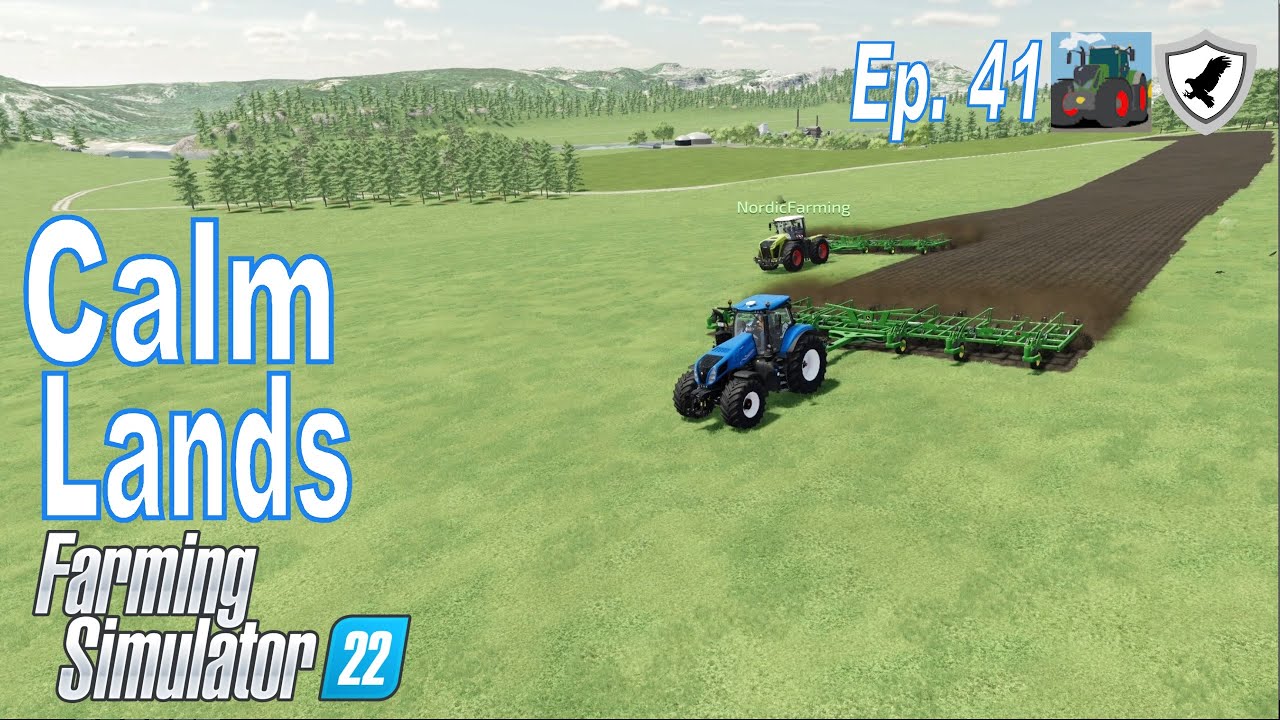 TAKE A PLOW - FS22 MP w Nordic - Calm Lands Ep. 41 - YouTube