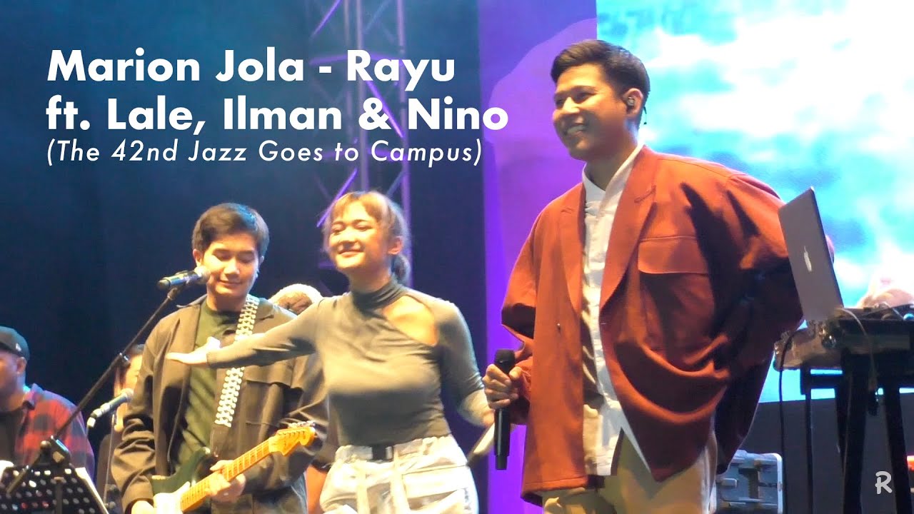 Marion Jola - Rayu (ft. Lale, Ilman, Nino) @ The 42nd JGTC 2019 - YouTube