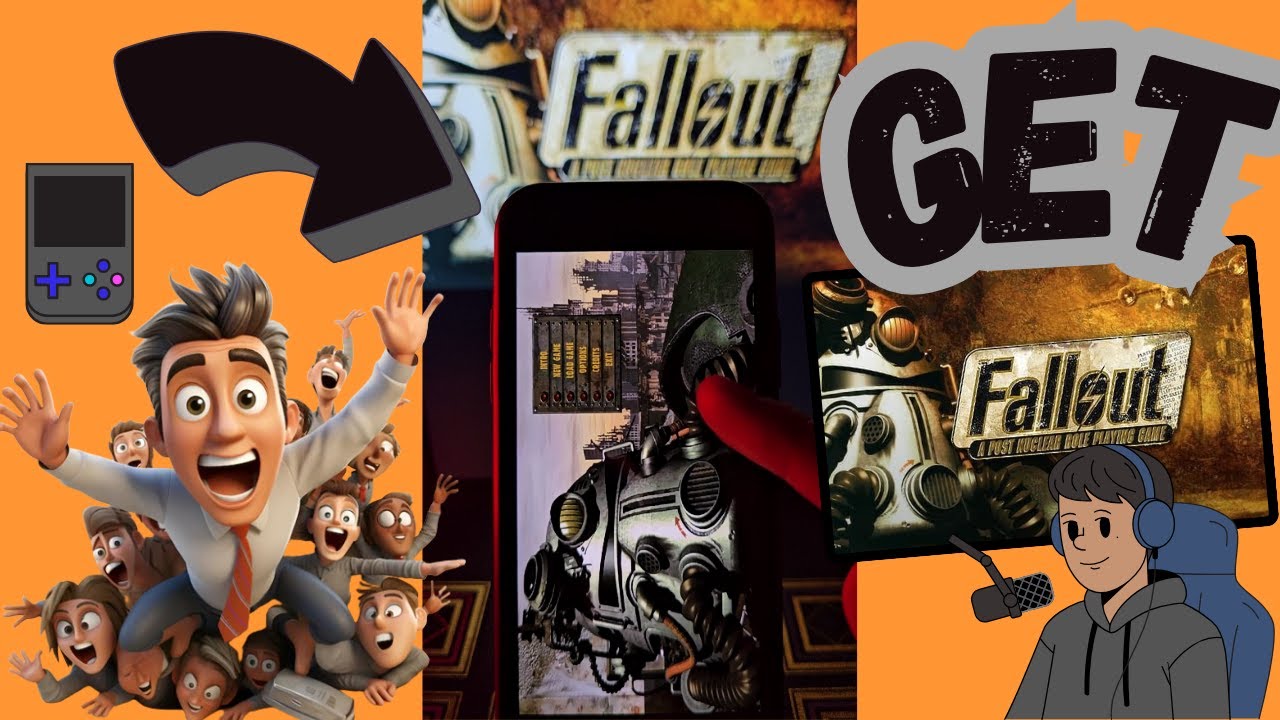 Fallout 1 iOS Android [2024] - YouTube