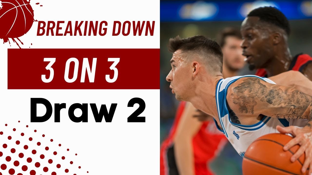 How to Draw 2 and make plays in 3 on 3 - YouTube