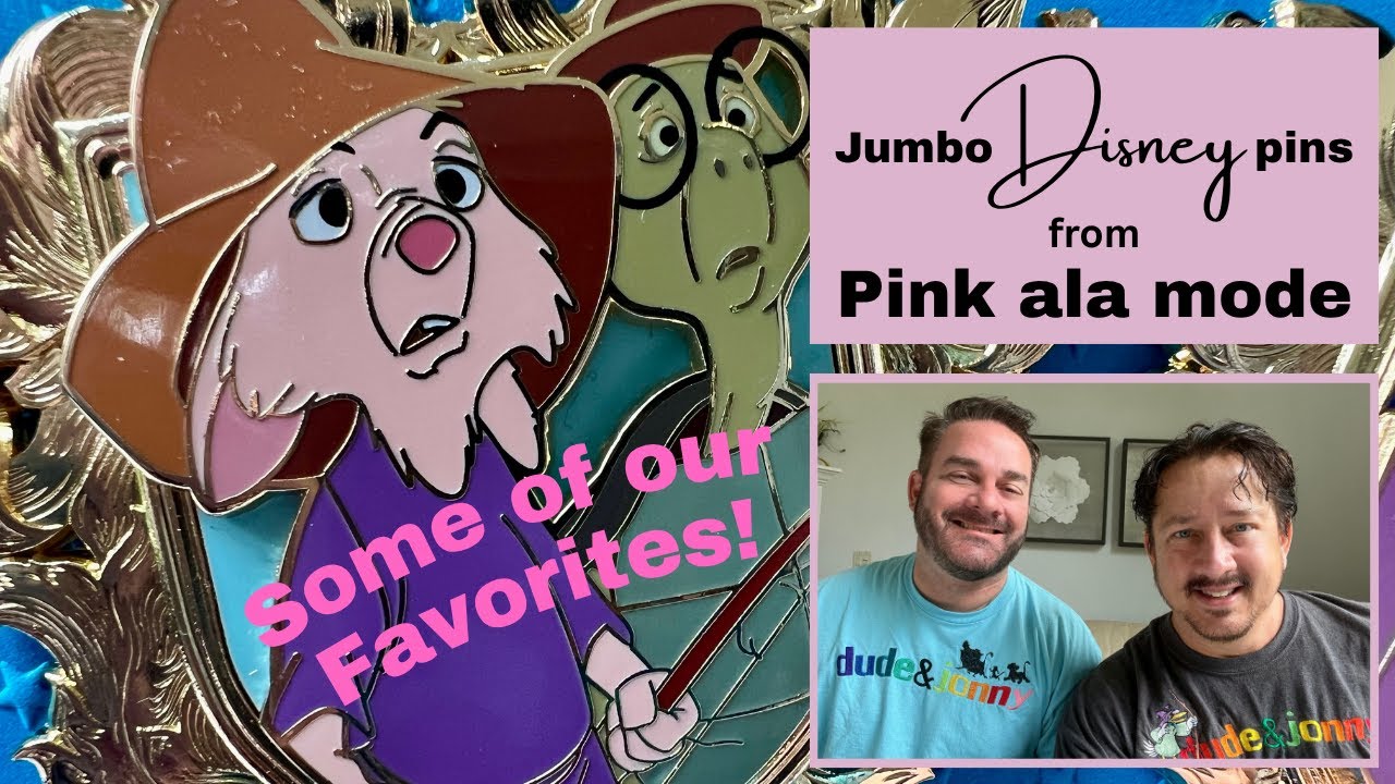 Disney Pins - Jumbo pins from Pink ala mode #disneypins #pincollection ...