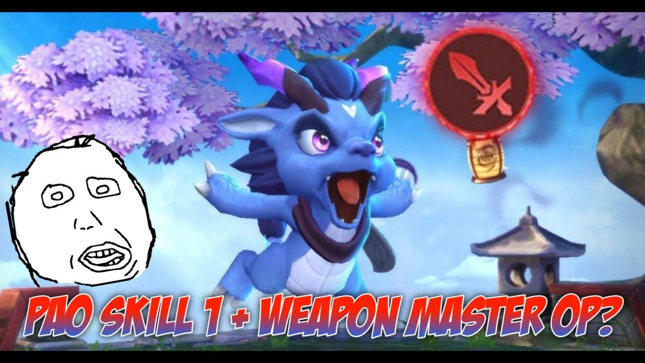 PAO + WEAPON MASTER??? - YouTube