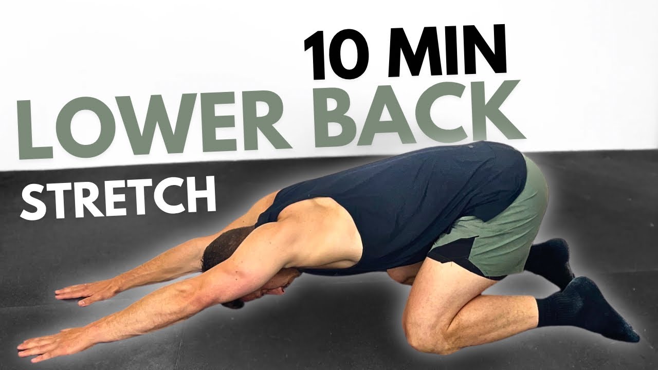 10 min LOWER BACK STRETCH ROUTINE | Muscle Release - YouTube