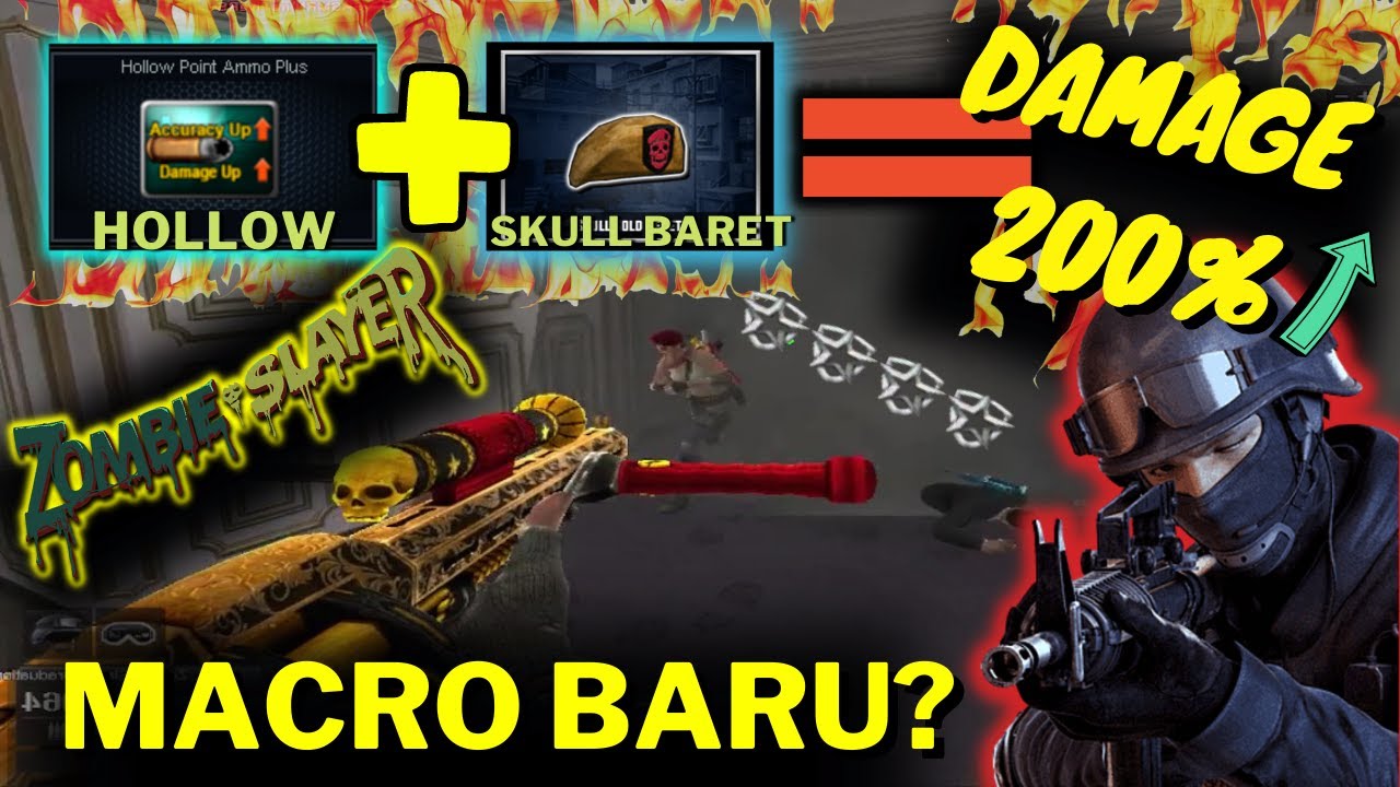 ZOMBIE SLAYER + MACRO BARU?! MUSUH LANGSUNG KETAR KETIR // Gameplay ...
