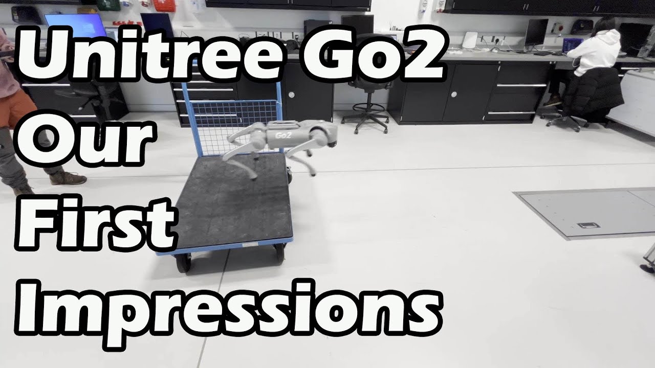 Unitree Go 2 Our First Impressions. - YouTube