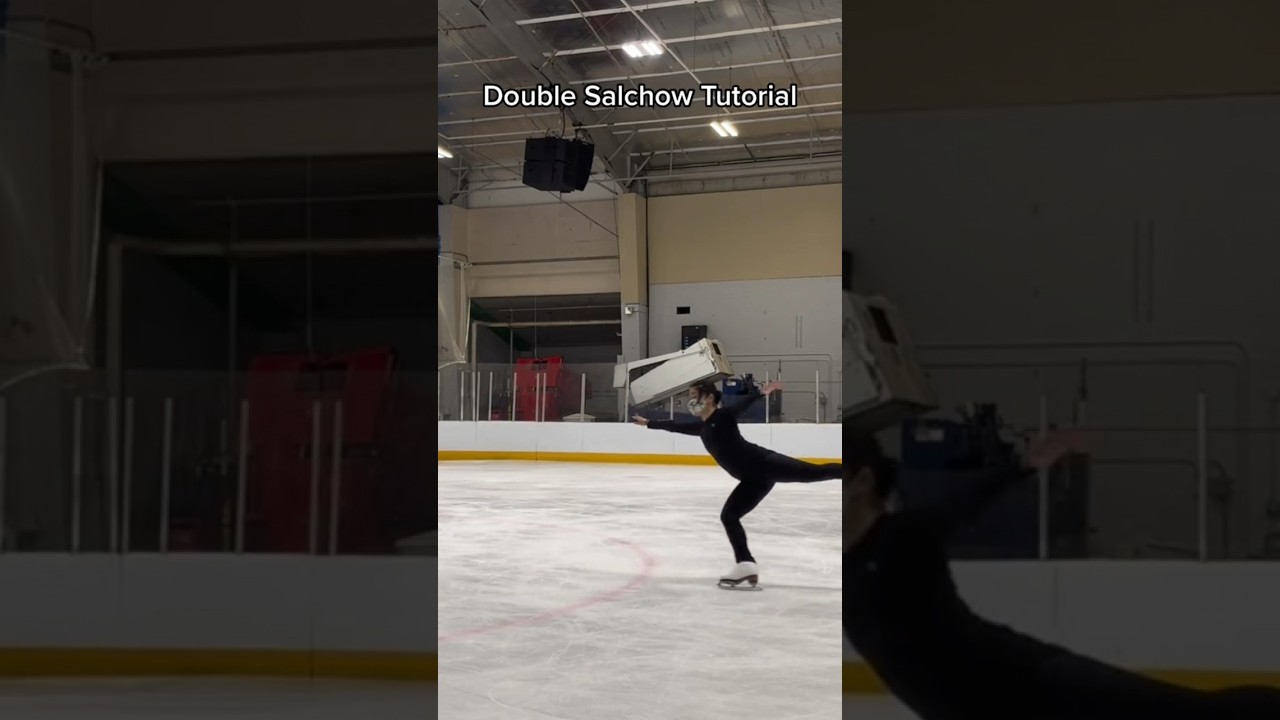 Double salchow tutorial #figureskater #figureskating - YouTube
