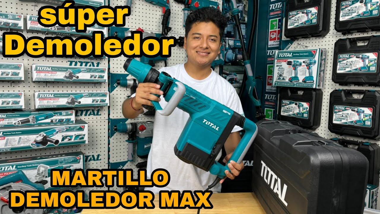 DEMOLEDOR MAX TOTAL - Demolition Breaker - martillo demoledor total ...