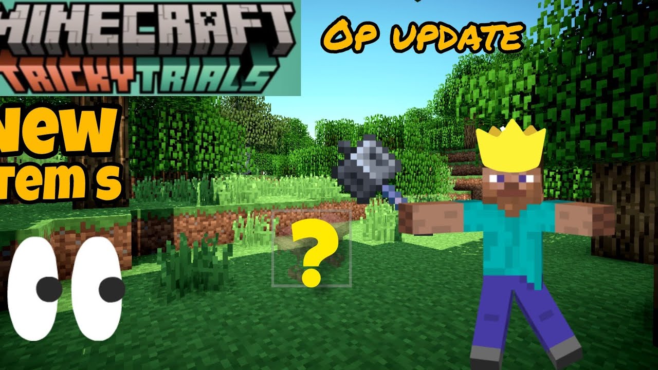 Minecraft new update tricky trails |the_aman|#minecraft #viral # ...