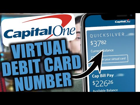 How to Get Your Capital One Virtual Debit Card (Without Your Card)