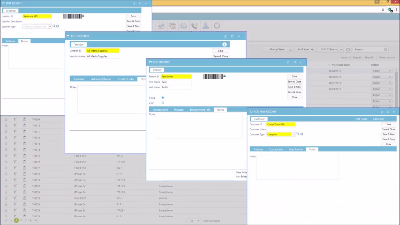Flags and Notes | Inventory System and Asset Tracking - YouTube