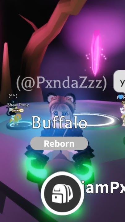 Making Neon Ride Buffalo 😍 || #roblox #adoptme #shorts #viral #fyp - YouTube