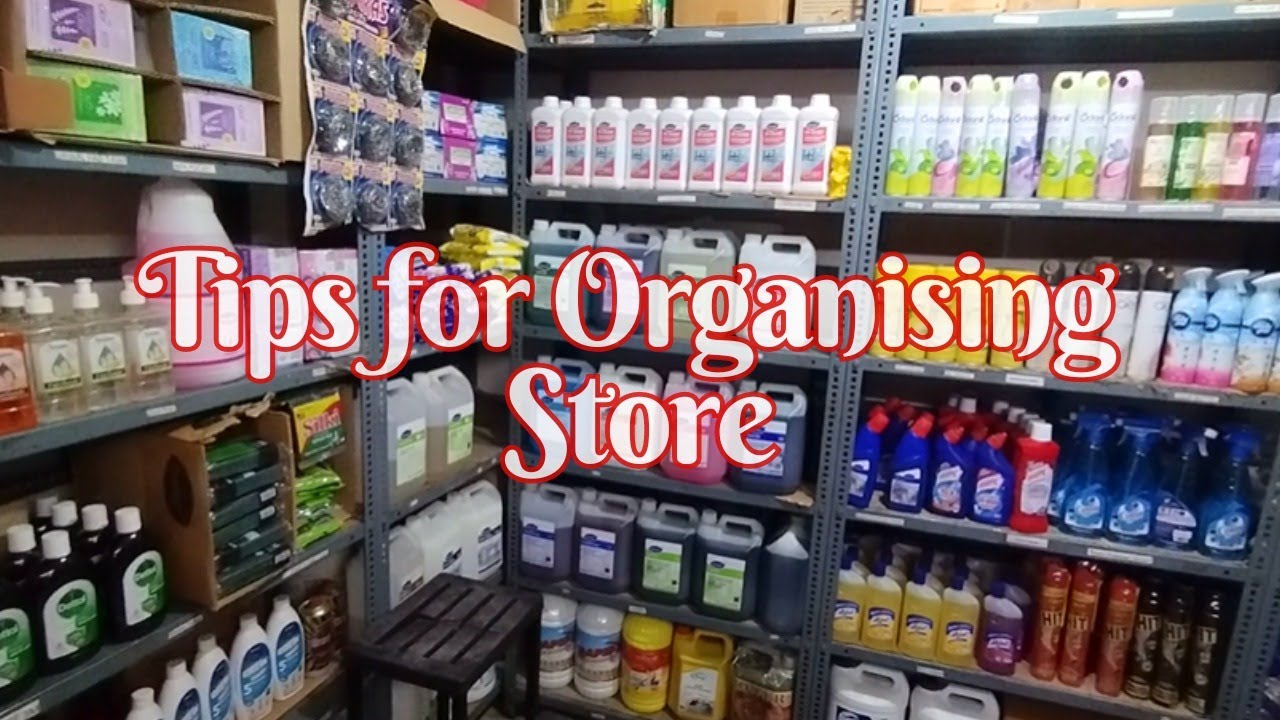 Store Management | Diversey Chemicals Storage | Housekeeping Chemical ...