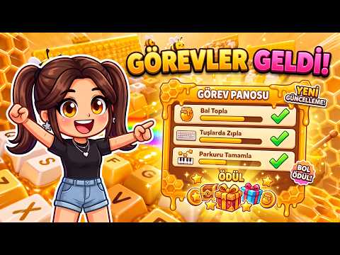 Yeni Görevler Geldi! ✨ Roblox +1 Speed Honey Keyboard Escape