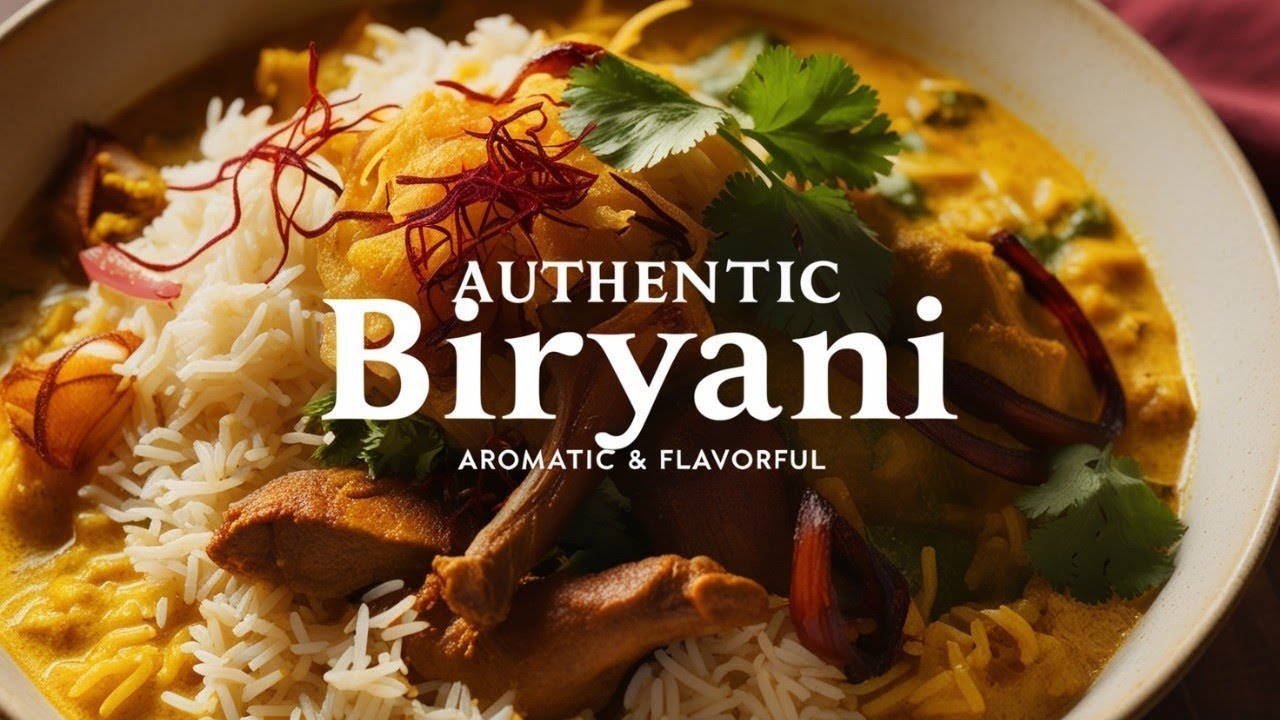 Authentic Biryani Recipe | Aromatic Rice Dish with Spices - YouTube