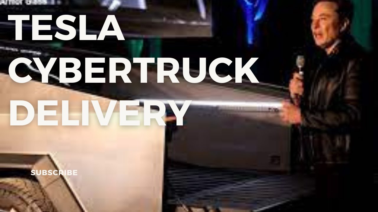 Tesla CyberTruck Delivery Event#tesla #cybertruck - YouTube