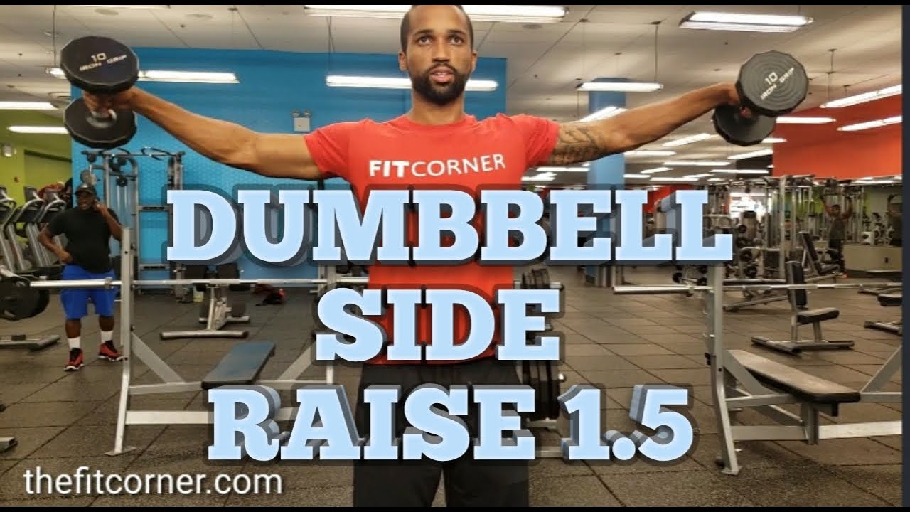 How To: Dumbbell Side Lateral Raise tutorial - YouTube