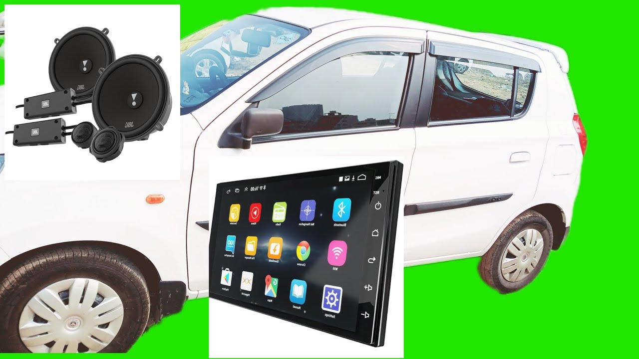 alto 800 new model 2020 install screen ,sound back camera,Alto 800 nana ...