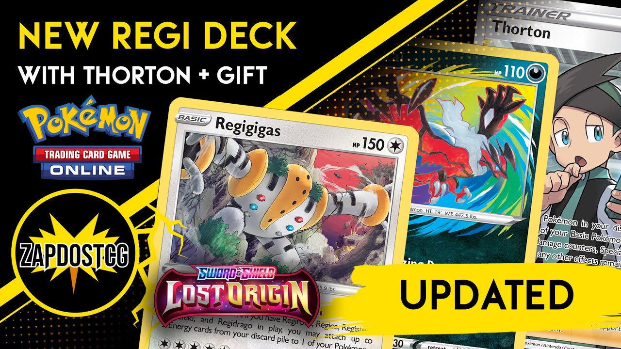 New Regigigas Deck With Thorton From Lost Origin Is INCREDIBLE (Pokemon ...