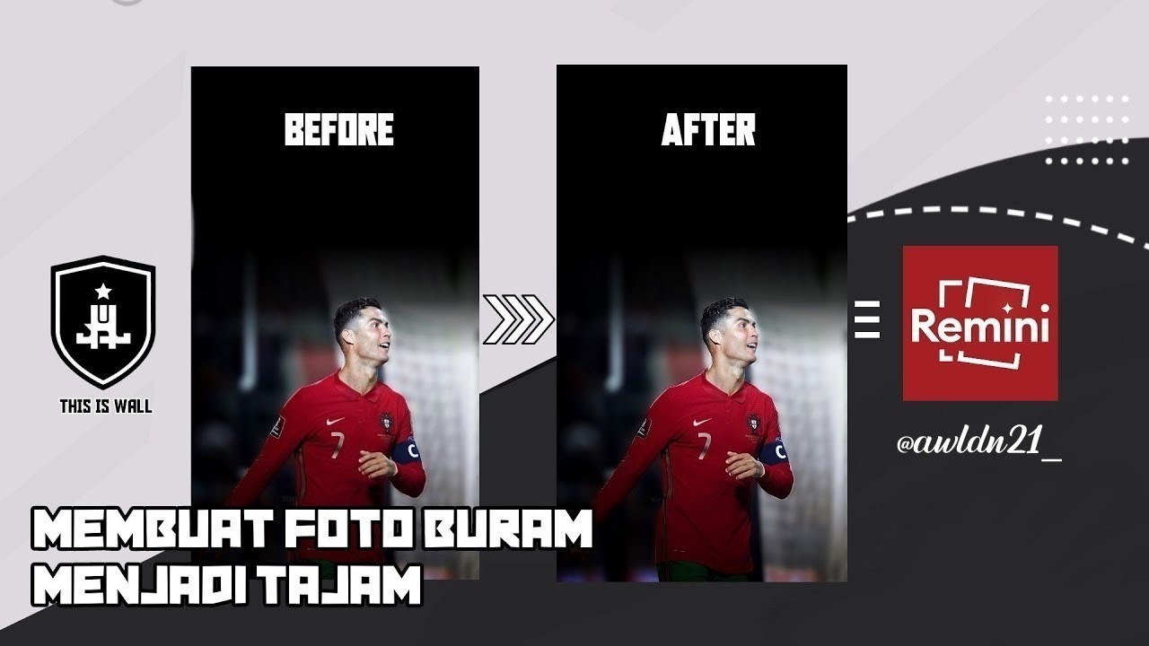 Membuat Foto Buram Menjadi Tajam (HD) - this is wall TUTORIAL - YouTube