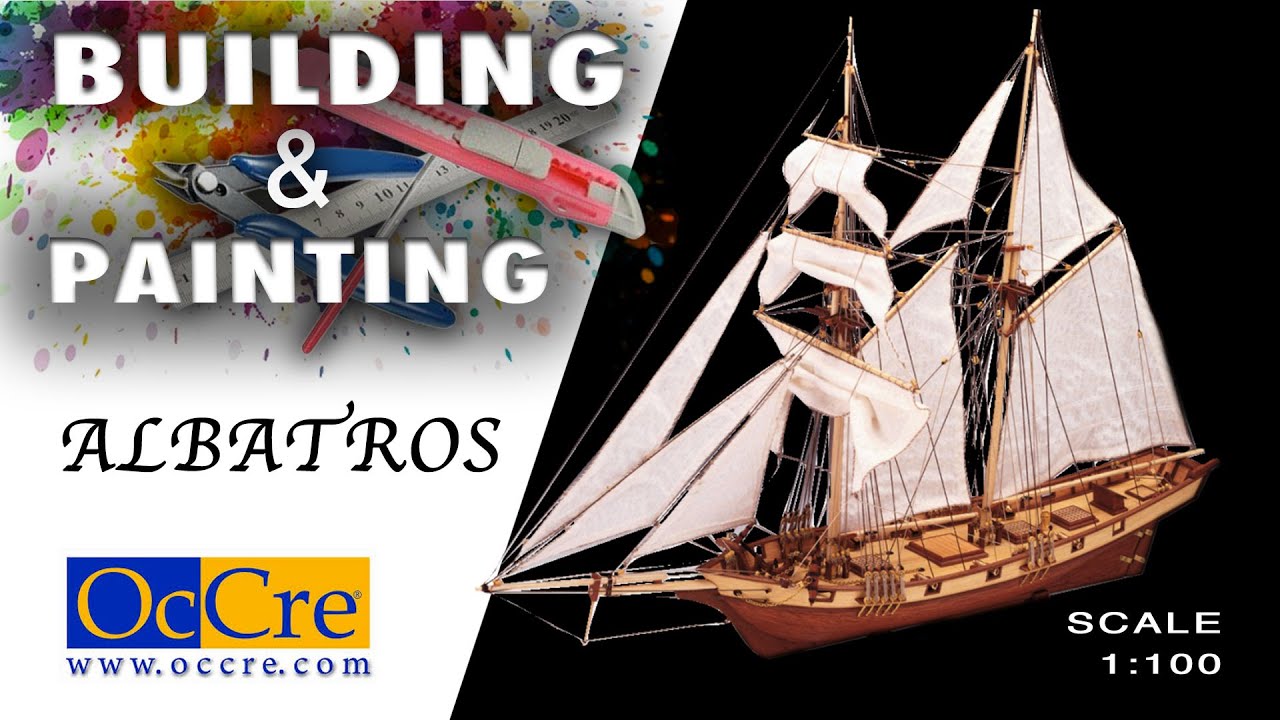 Building Albatros ship Scale 1/100 | Step by step part 2 - Building ...