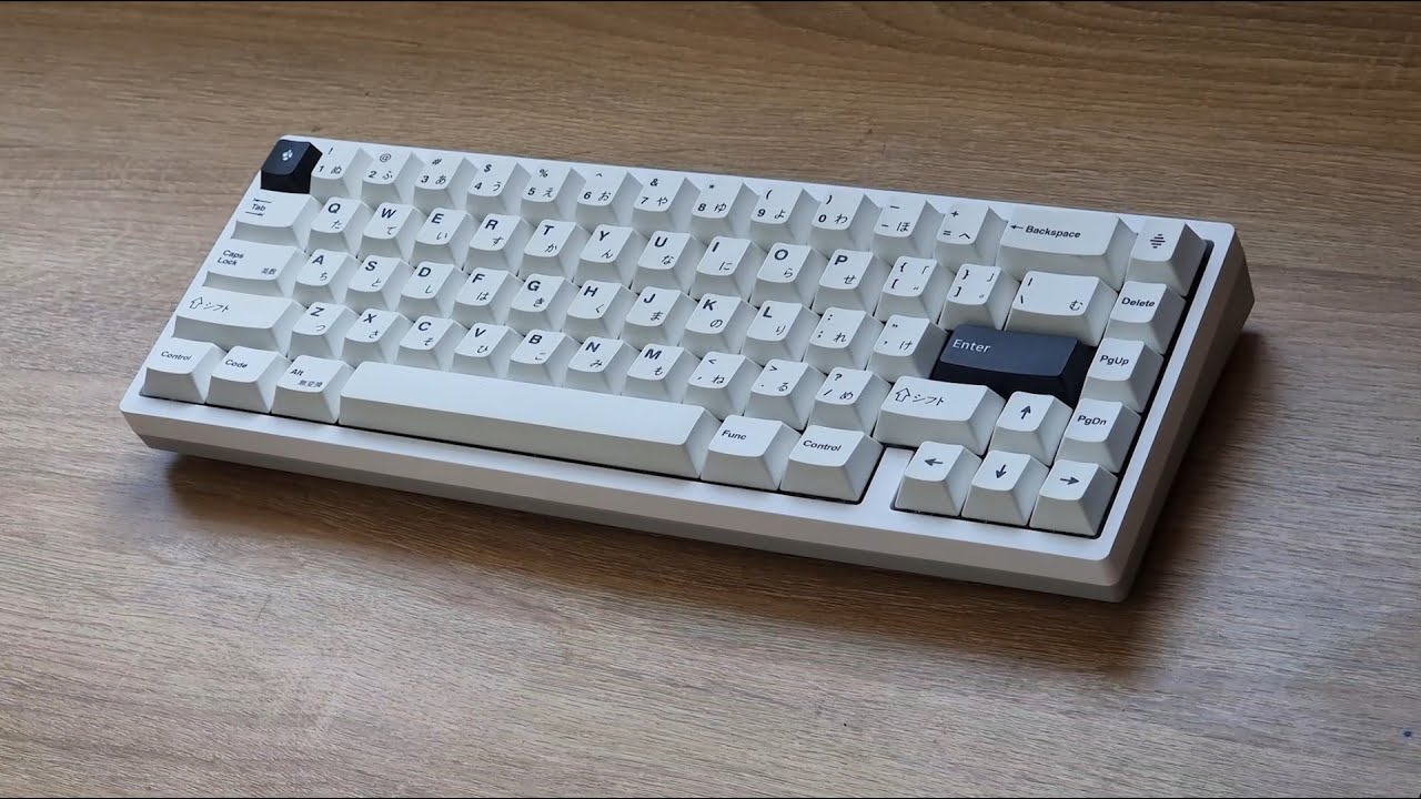 just creamy and poppy keyboard | MX hyperglide black soundtest - YouTube