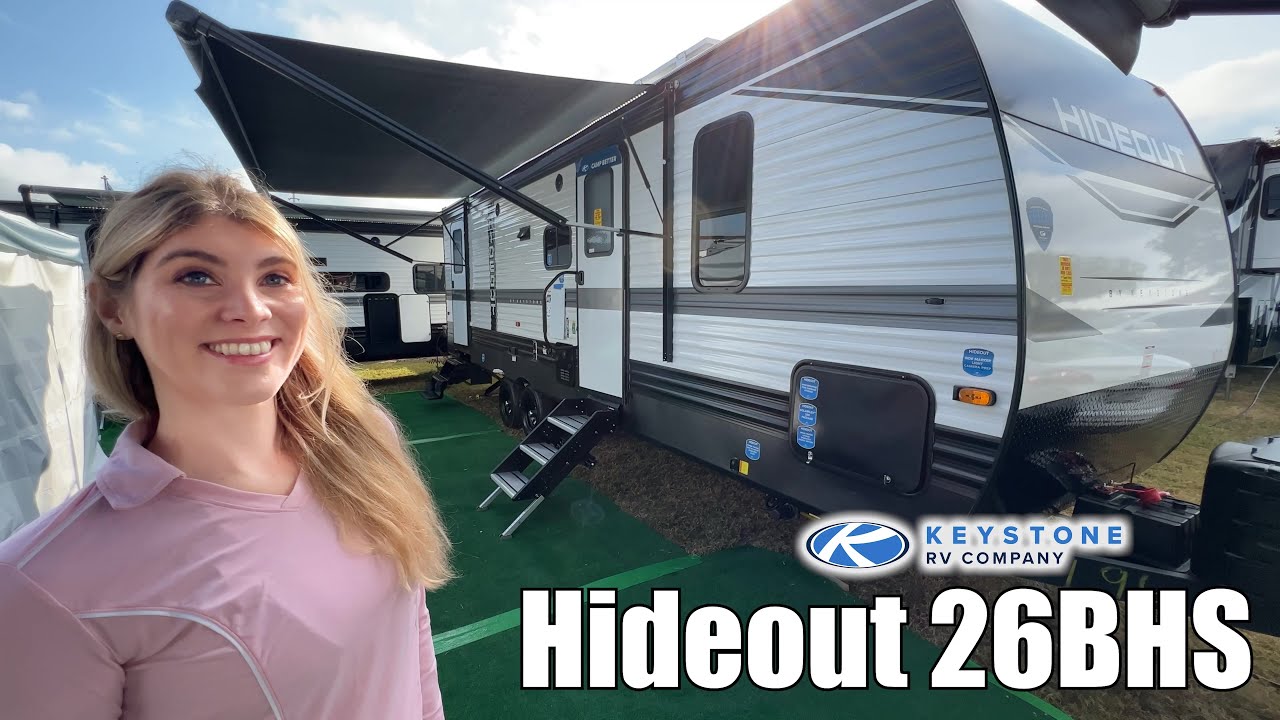 Keystone RV-Hideout-26BHS - YouTube