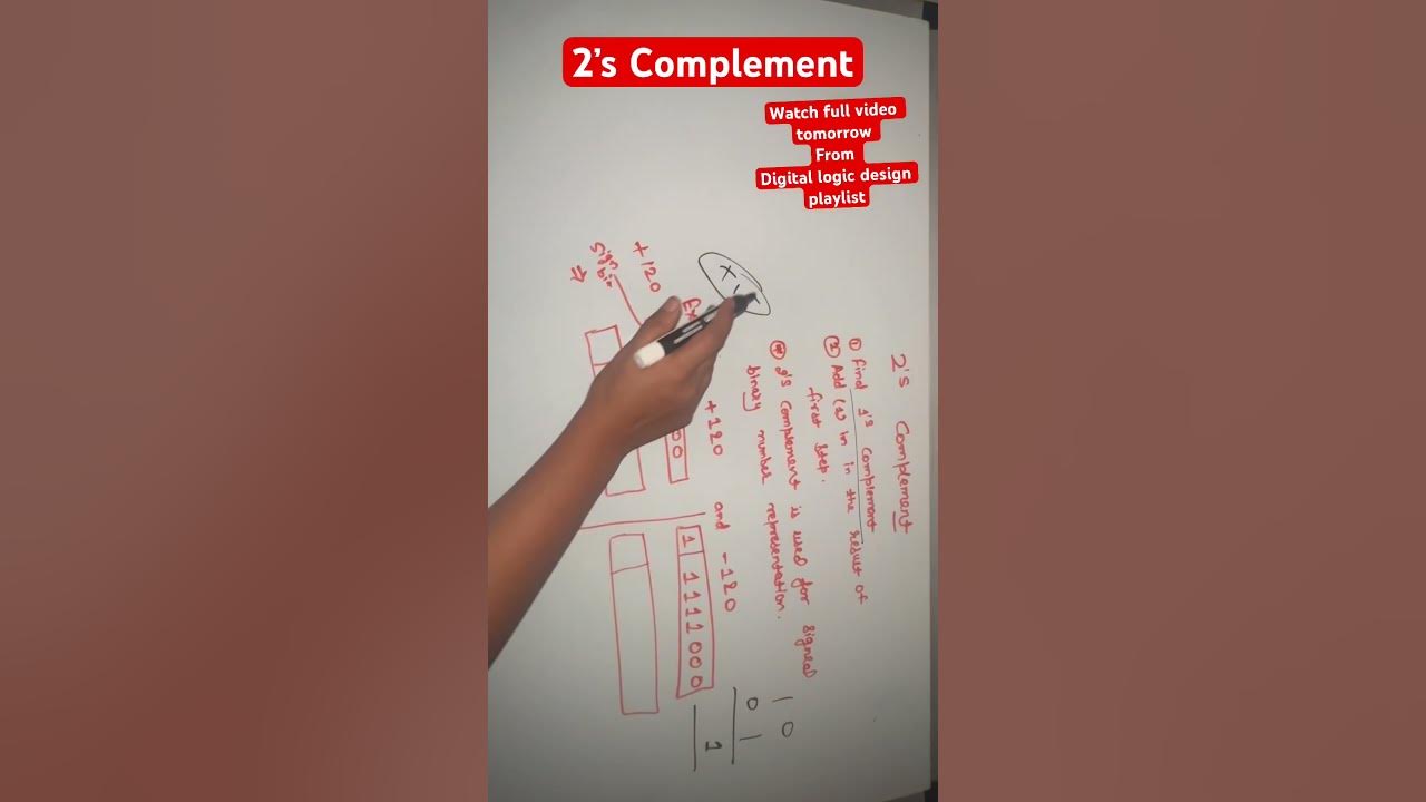 2’s Complement Explanation - YouTube
