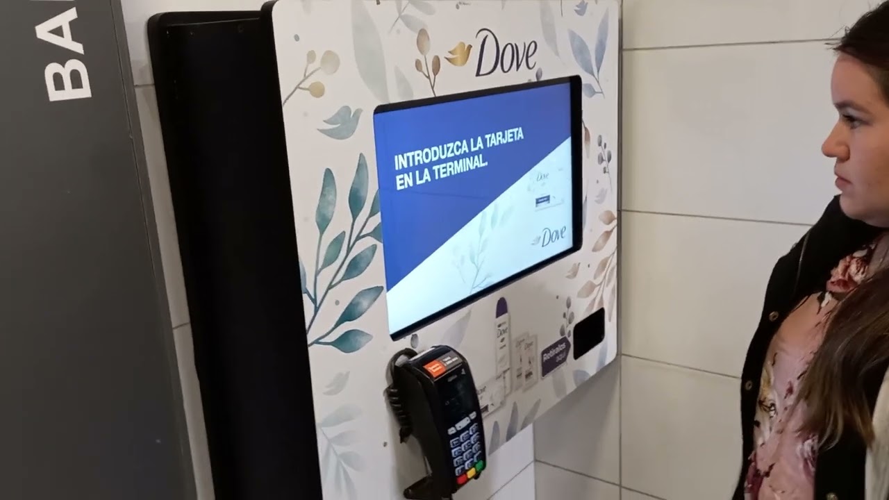 Dispositivo de retail de productos Dove - YouTube