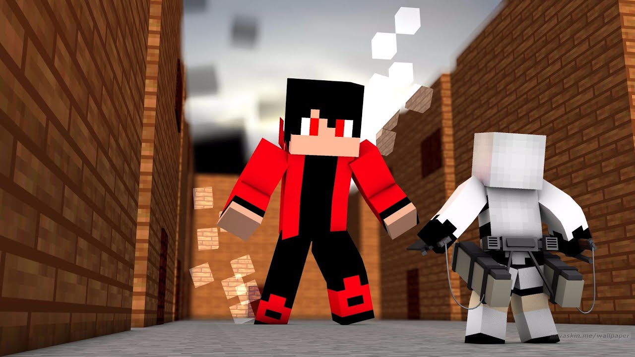 HƯỚNG DẪN MOD TITAN GIỐNG ANH REDHOOD TRONG MINECRAFT - YouTube