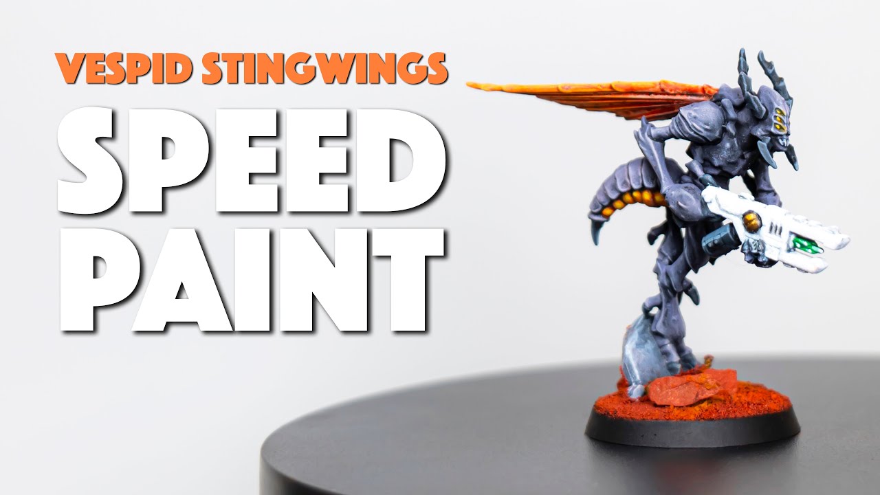 How to Paint Vespid Stingwings | Speed Painting | Kill Team Hivestorm ...
