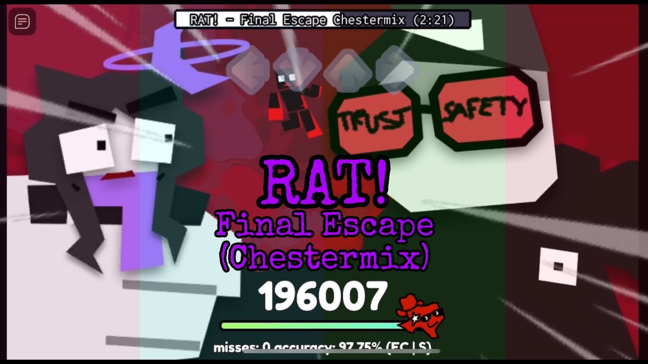 THIS ROBLOX RHYTHM GAME IS AMAZING! ~ Rap Ability Test (RAT!) ~ Final ...