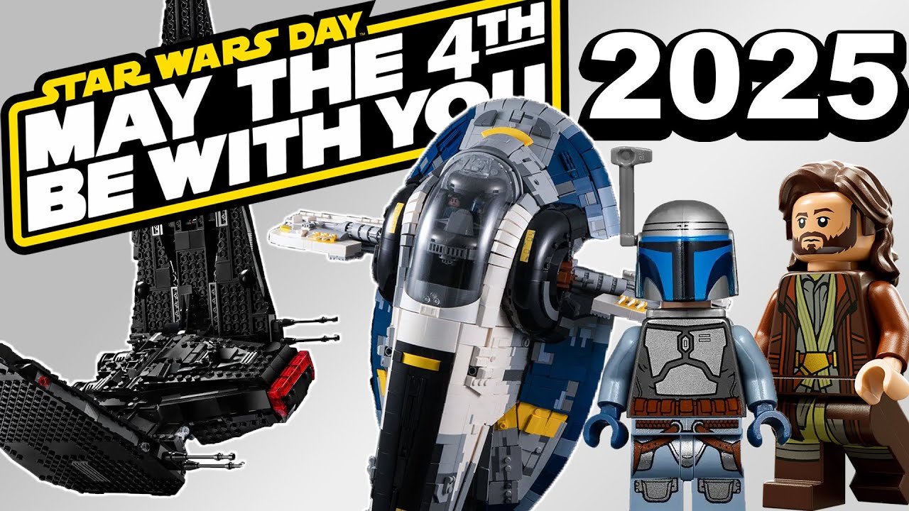 EVERY LEGO Star Wars May 2025 Set RELEASING! (U-Wing, UCS Slave 1, Kylo ...