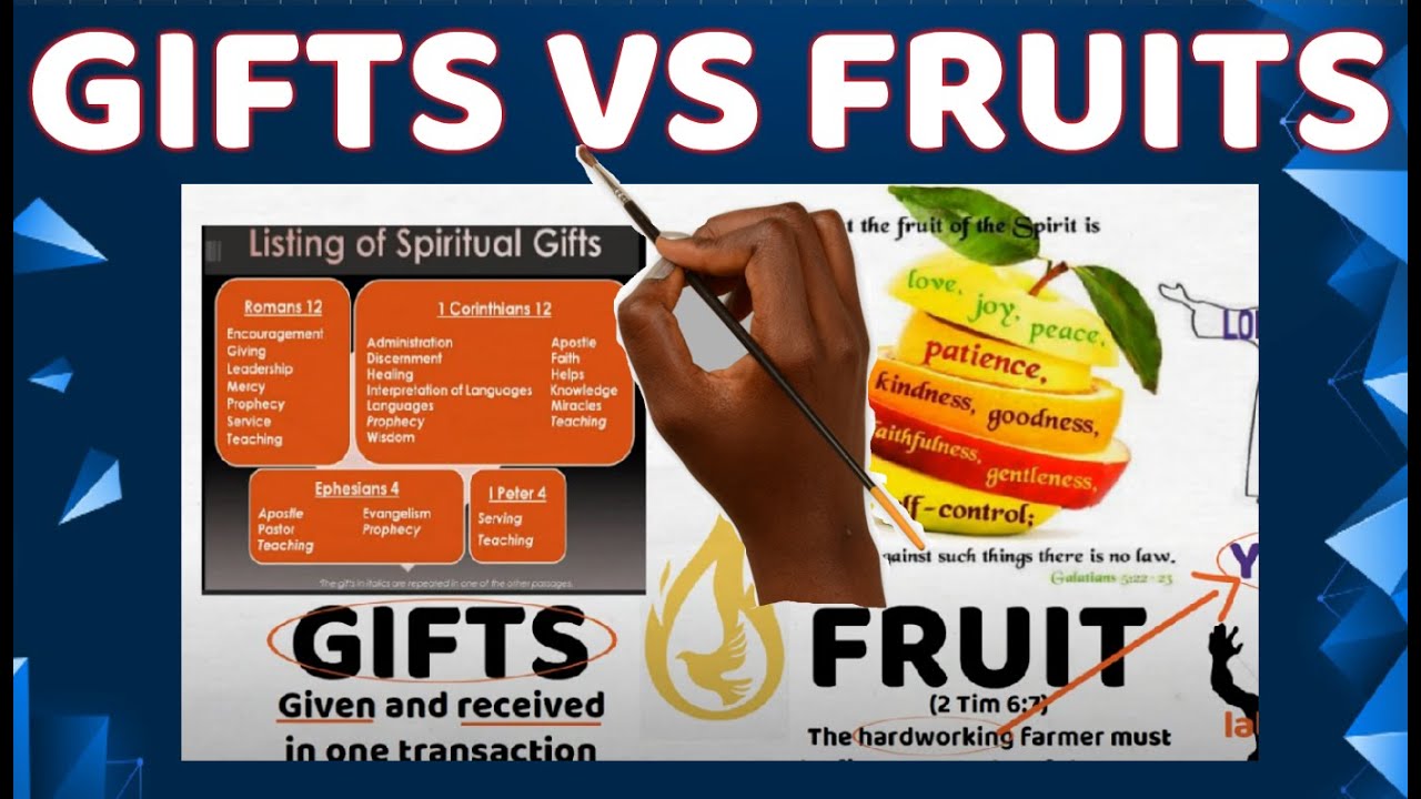 The Difference Between the Gifts and Fruit of the Holy Spirit - YouTube