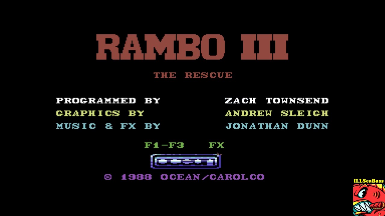 Rambo III [COMMODORE 64] 30,300 - YouTube