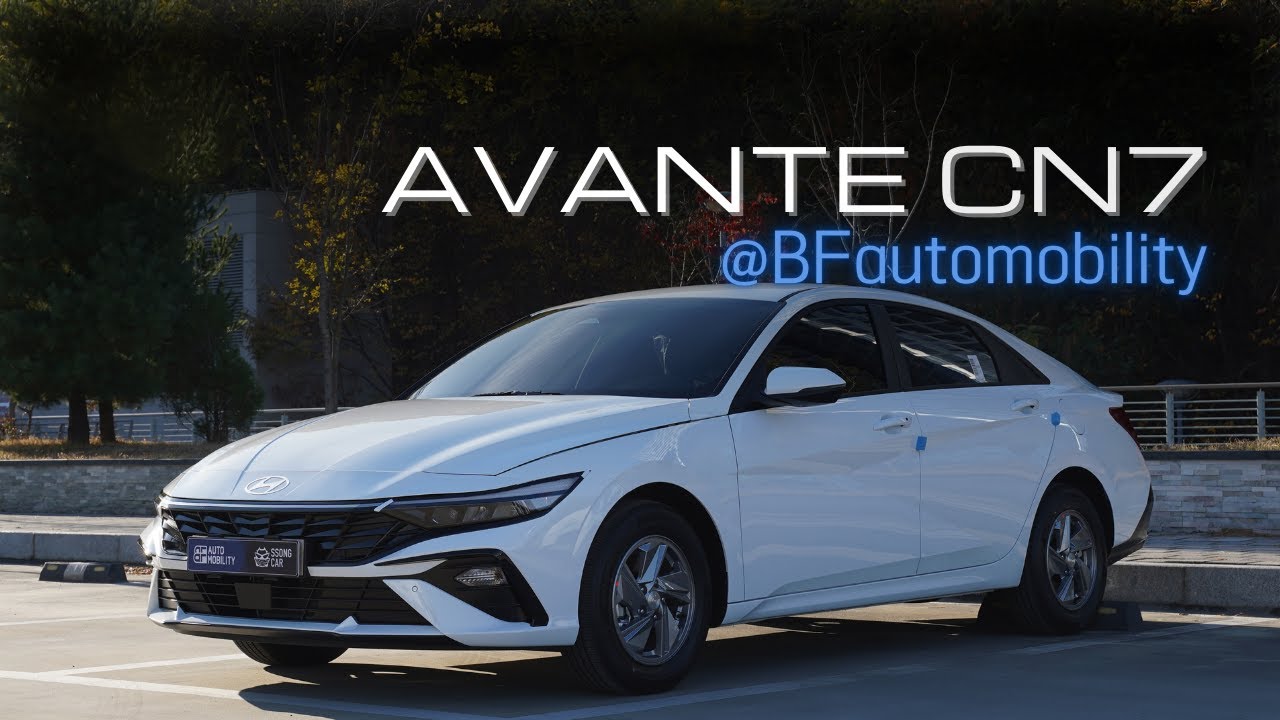 2024 현대 아반떼 CN7: 외관 디자인 & 실내 인테리어 하이라이트 🚗 [31초 영상] - YouTube