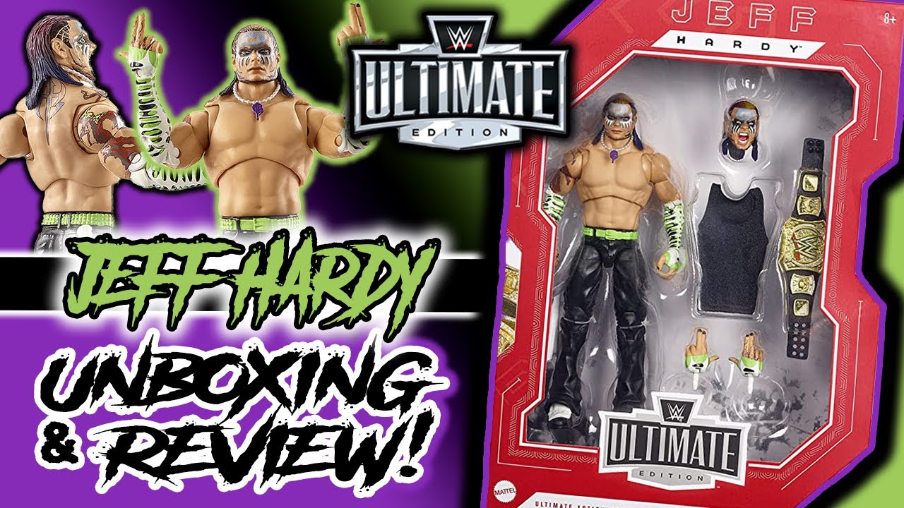 Jeff Hardy Fan Takeover Ultimate Edition Amazon Exclusive Unboxing ...