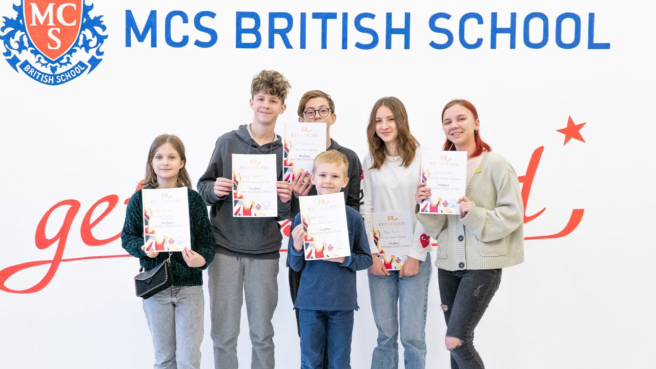Poetry Сompetition in MCS British School in Moscow - YouTube