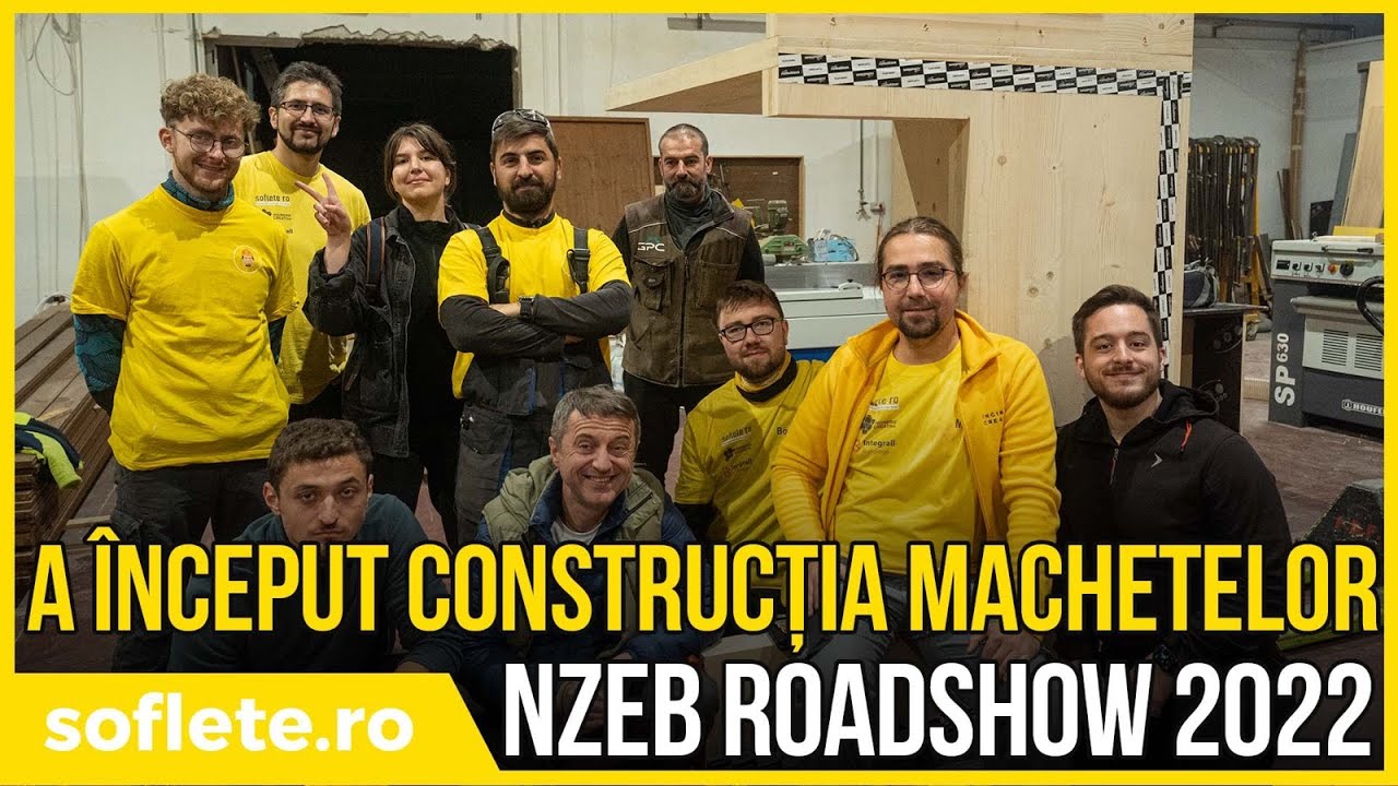 AM ÎNCEPUT LUCRUL PE MACHETE! Ziua 1 - nZEB Roadshow Cluj-Napoca 2022 ...