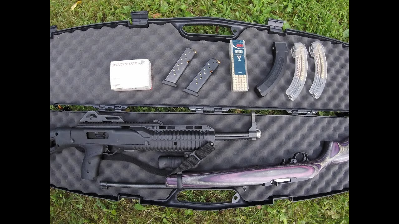 Hi-Point 995ts VS Ruger 10/22 Accuracy - YouTube