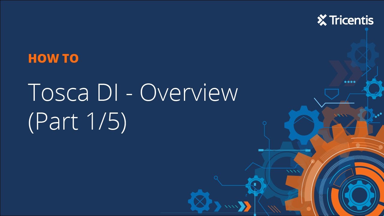 Tosca DI: Overview (Part 1 of 5) - YouTube