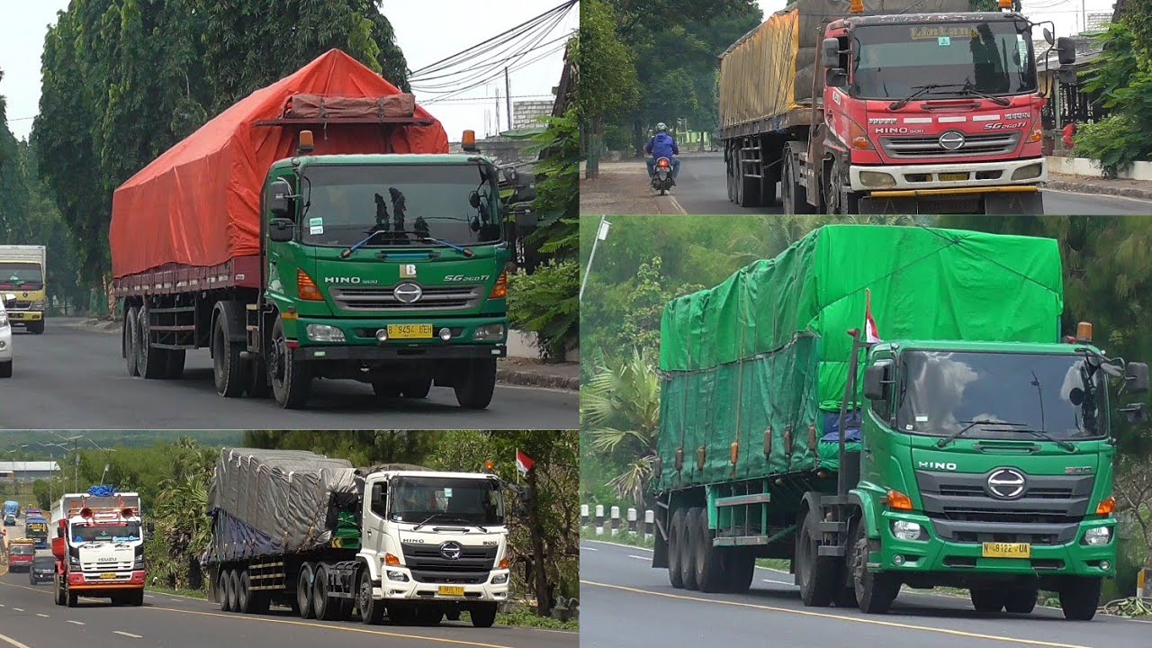Spesial Kompilasi Traktor Head Hino 500//Engkel//Tronton//Part 2 - YouTube