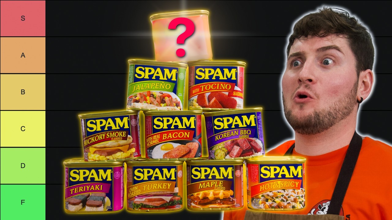 Cooking and Ranking ALL The SPAM Flavors - YouTube