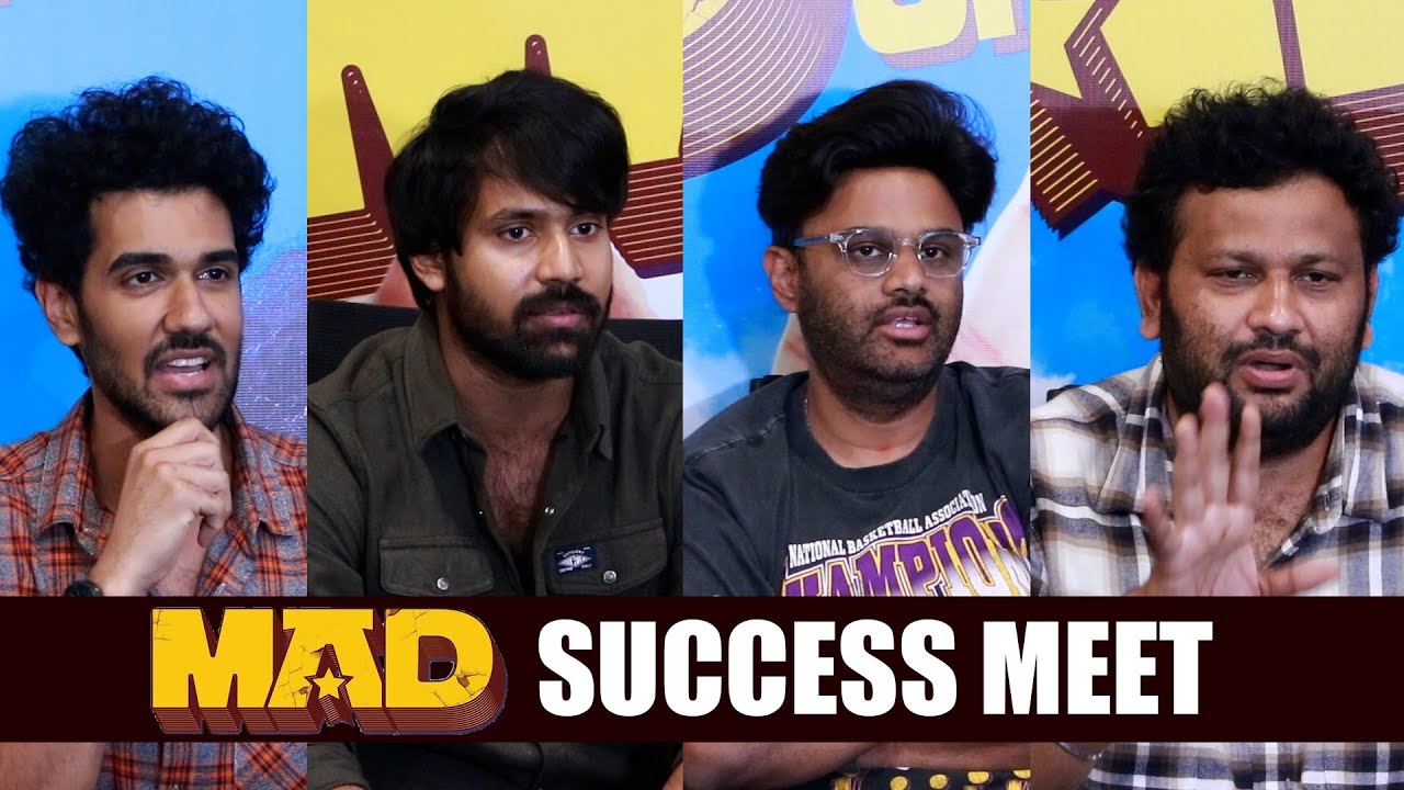 MAD Movie Success Meet | Kalyan Shankar | S. Naga Vamsi | IndiaGlitz ...