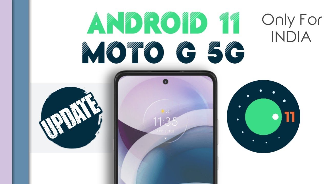 (Official) Moto G 5G Android 11 Update! | INSTALL NOW through adb ...