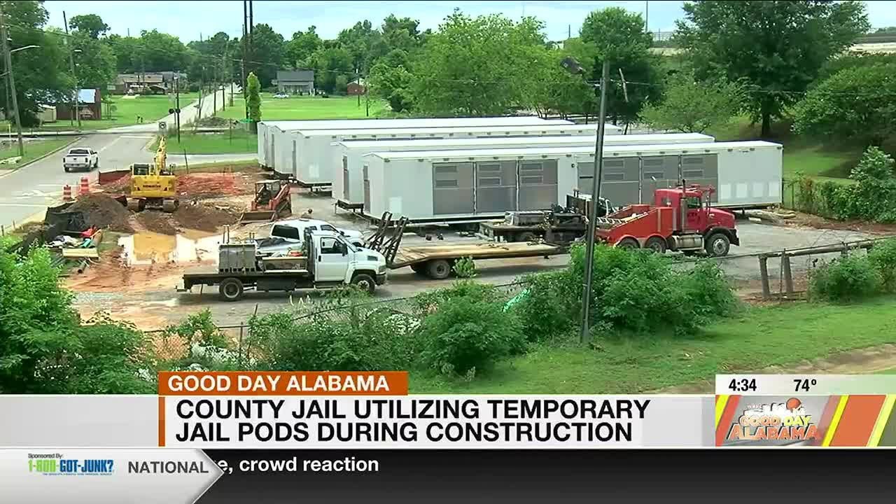 Tuscaloosa County Jail utilizing temporary jail pods during ...