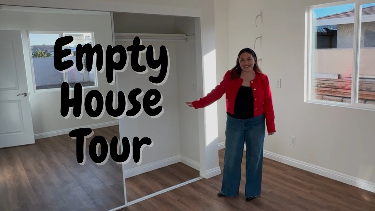 Empty House Tour | Michelle Cordero - YouTube
